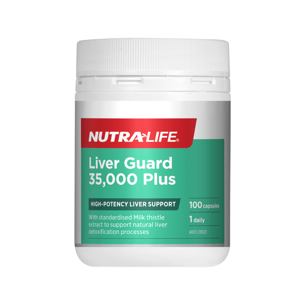 Nutra-Life Liver Guard 35,000 Plus 100 Capsules – Beauty Line